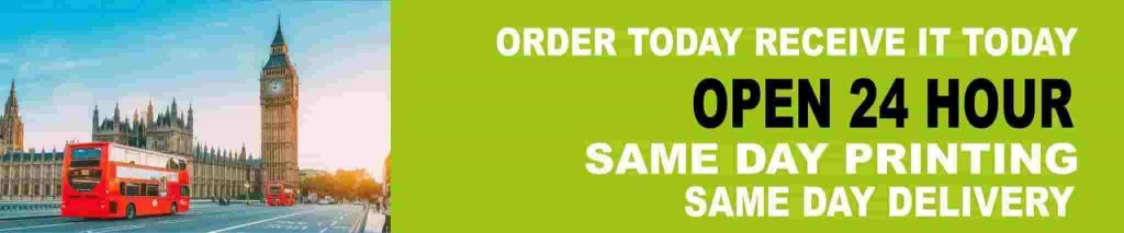 Print In London | Same Day Printing & Delivery in London