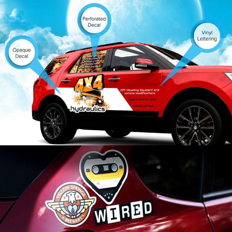 Car Stickers Printing London I Same Day Car Printing London