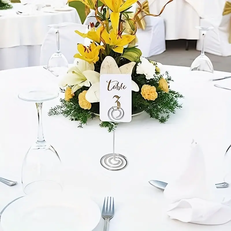 Table Numbers 1-10 Stainless Steel Table Numbers Set 1-25 - Tent Style ...