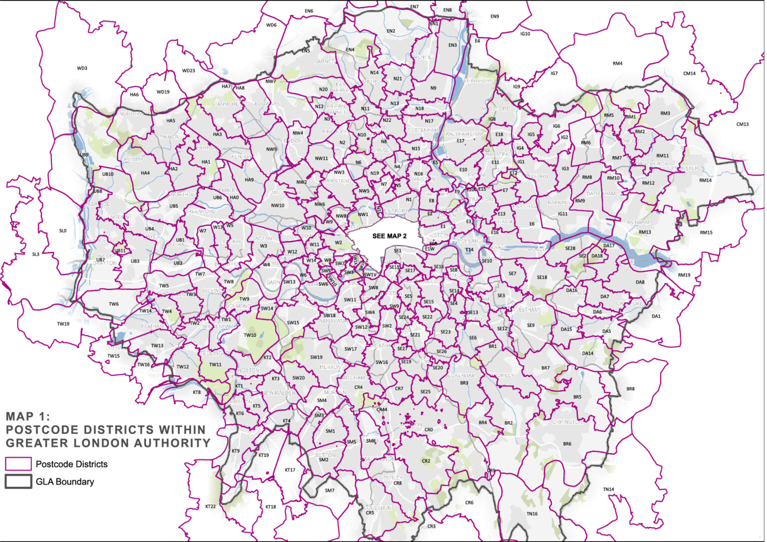 High Quality Map Printing Services & Free Download London Maps