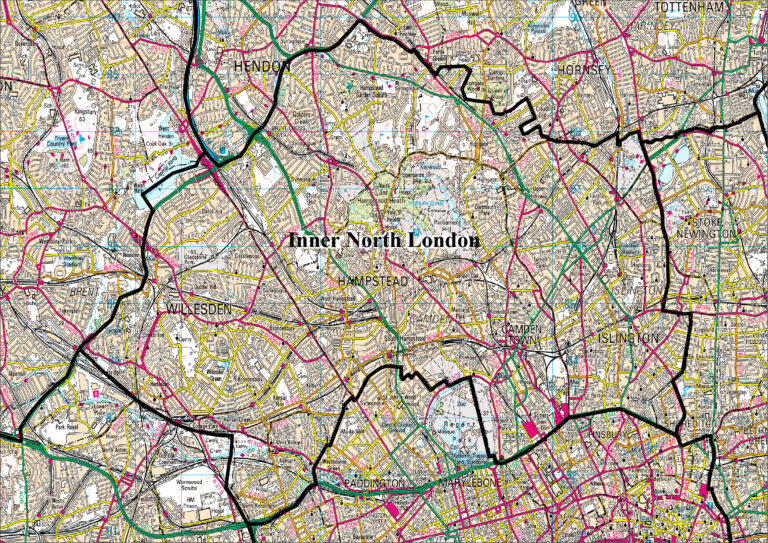 High Quality Map Printing Services & Free Download London Maps