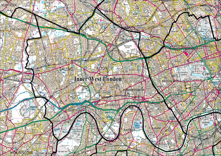High Quality Map Printing Services & Free Download London Maps
